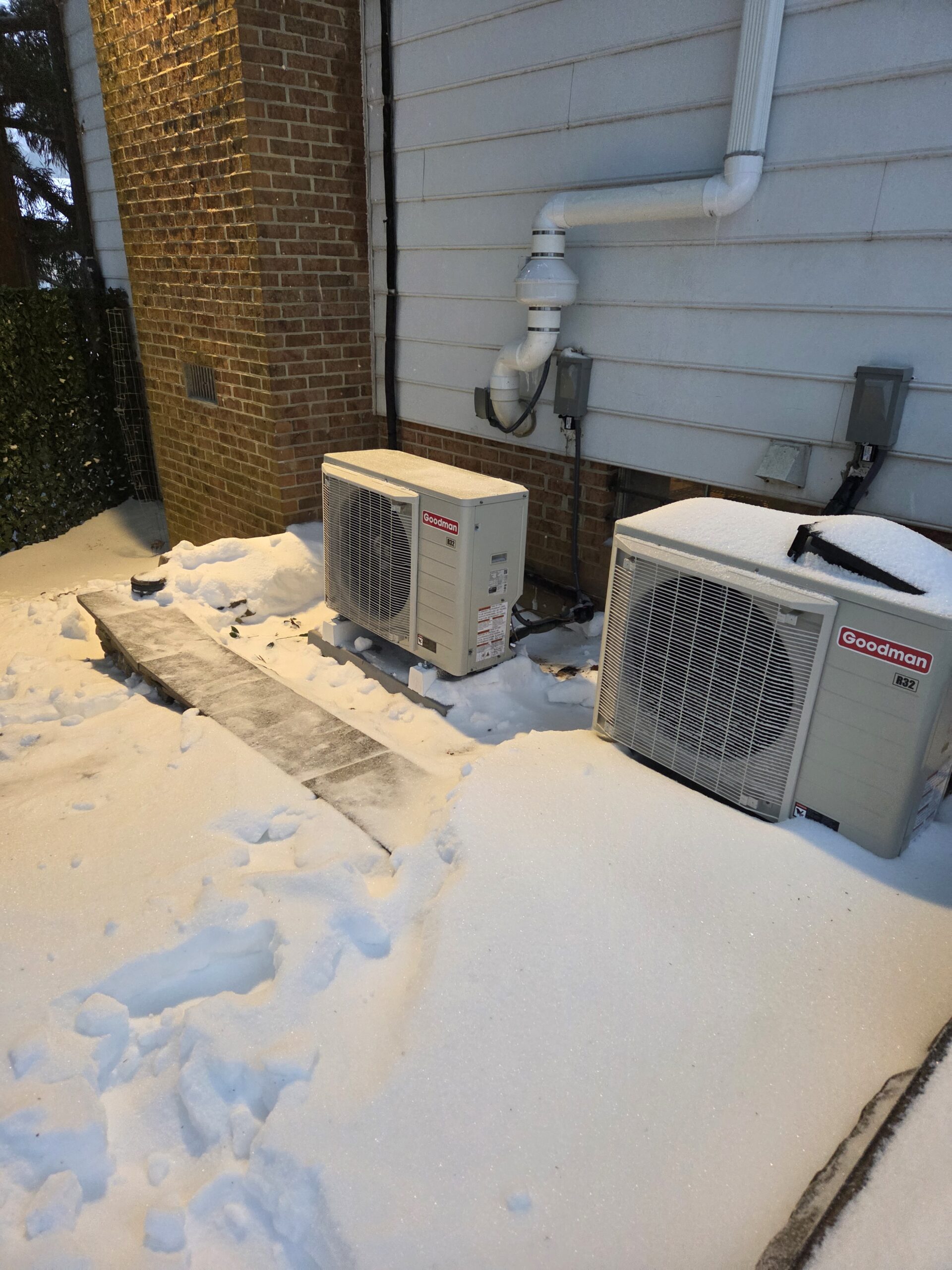 Why You Should Clear Snow Around Your Outdoor HVAC Unit This Winter